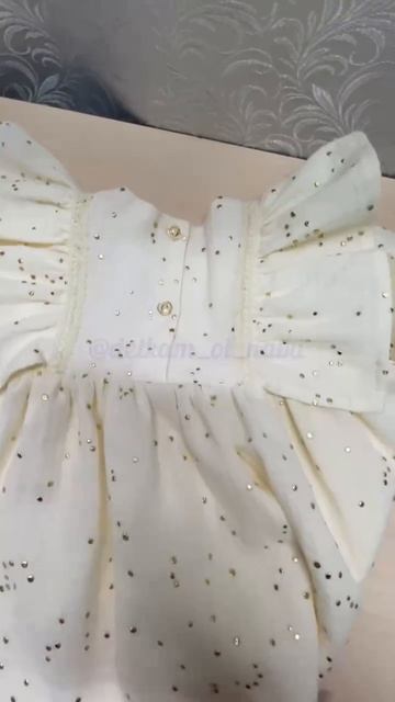 Детское платье из муслина