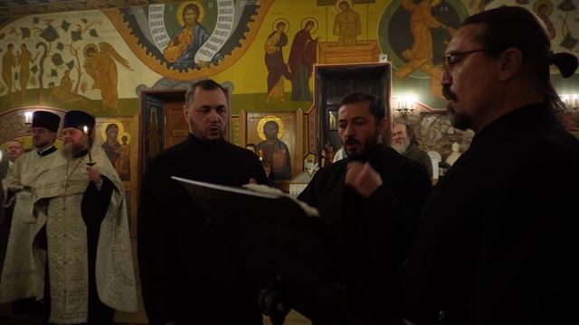 Ее Императорское Высочество в храме Преп. Феодора Студита