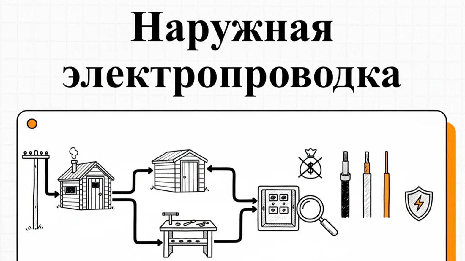 Два провода вместо трех: экономичная и безопасная уличная электропроводка