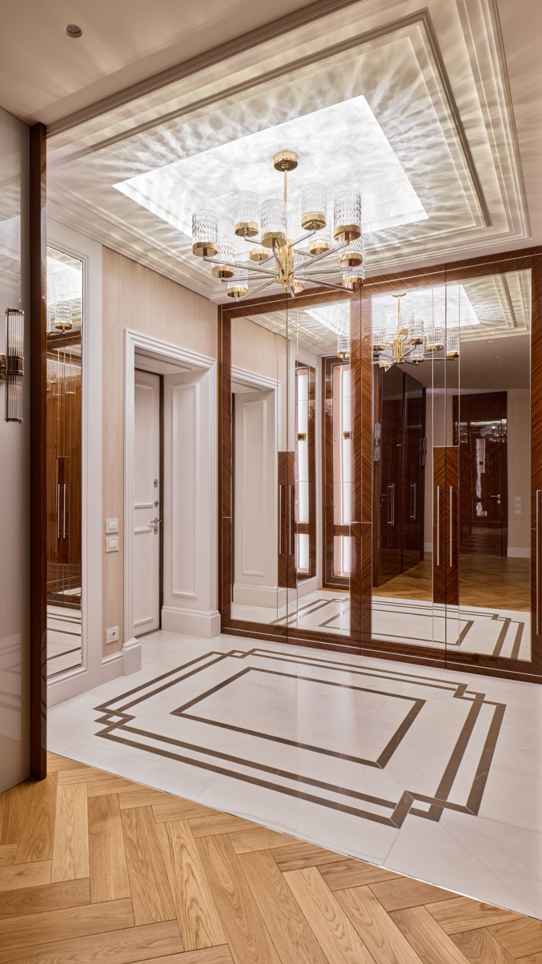 Геометрия элегантности: Прихожая с характером