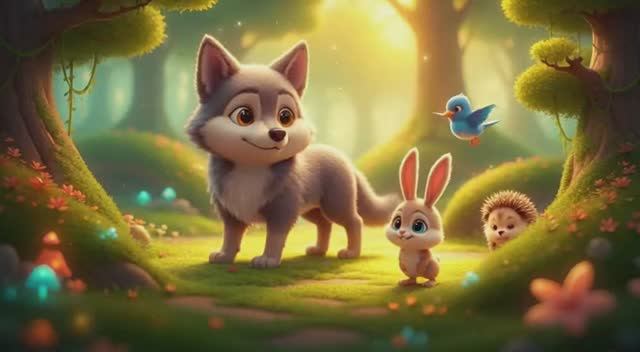 Мультик мультфильм про волка 3