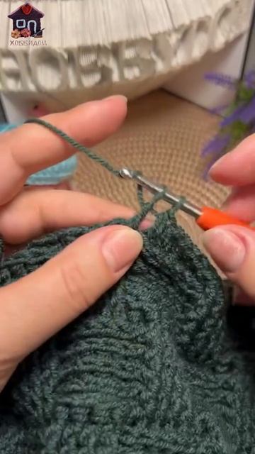 рельефные столбики люблю , шапочку из них вяжу