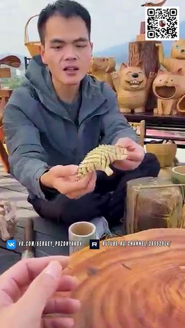 Бамбуковые изделия, вдохновленные природой и демонстрирующие качество жизни произведения искусства