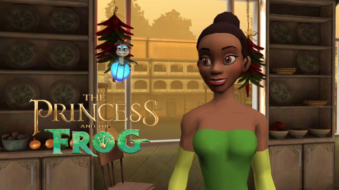 The Princess and the Frog/ Тиана готовит Навина /part 1