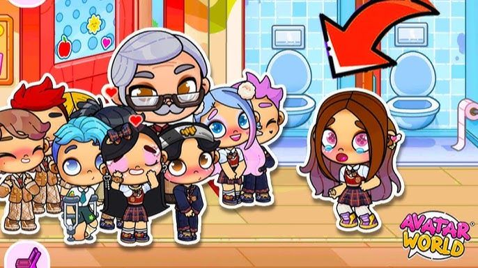 AVATAR WORLD День Учителя в МИР АВАТАР ВОРЛД  ValyaGame/ВаляГейм