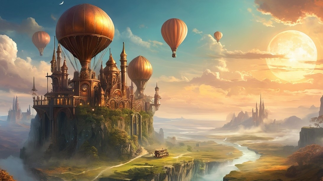 Живое небо (Вид с высоты птичьего полёта)