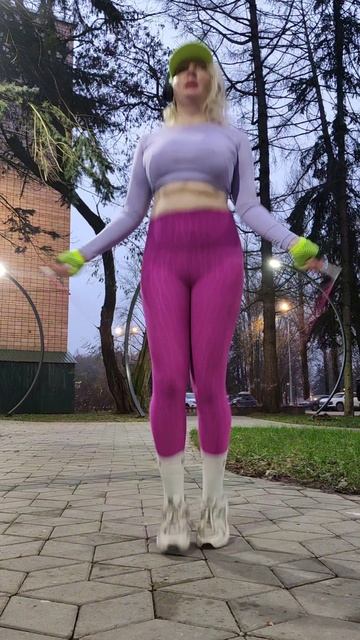 Скакалка, скиппинг. Прыгай со мной 😋😋😜❤️