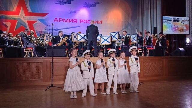 Маленькая песенка, муз. А.Гилева, сл. А.Барто, младший эстрадный ансамбль студии Юные Александровцы