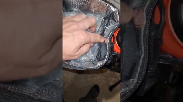 сумка над аккумулятором для Kugoo Kirin v6, небольшой обзор #фэтбайк #велосипед #электровелосипед