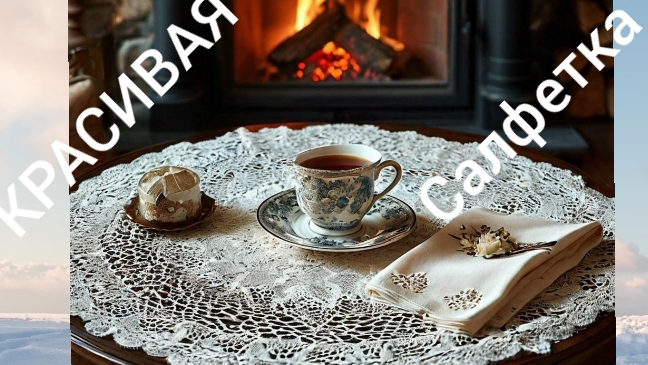 04-12-2025 Красивая салфетка  ноябрь и декабрь 2025Что связала за ГОД