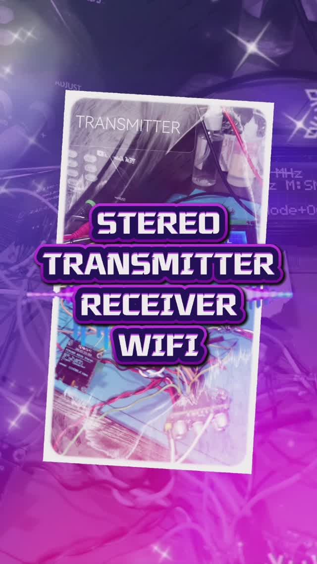 STEREO Wifi Transmitter Receiver высокого качества