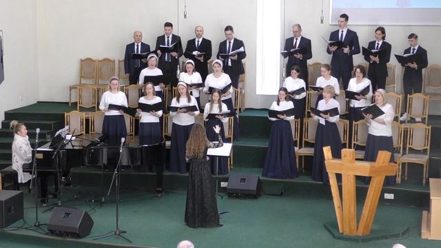 "Небесная любовь"./Была Любовь поругана когда-то..//Хор 2 МЦ ЕХБ/