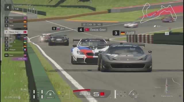 Gran Turismo™ 7 Lago Maggiore. Привыкаю к BMW M6 GT3