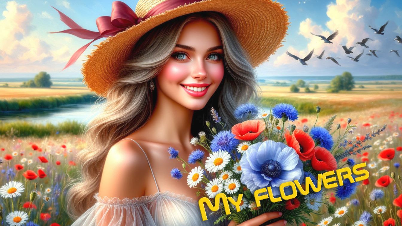 Людмила Сенчина: "Заросло васильками небо, а ромашки из солнца и снега..."