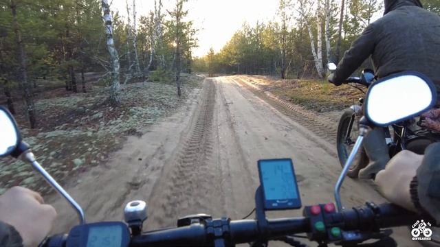 На фэтбайках по 5 озерам / часть 5 / Светленькое - Юхор - п.Бурино