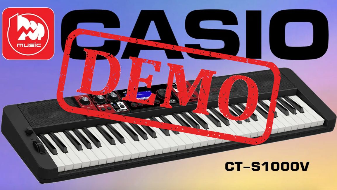 Casio CT-S1000V - синтезатор с вокальным синтезом
