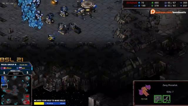 BSL 21 spx vs cRoss game 3 Group B