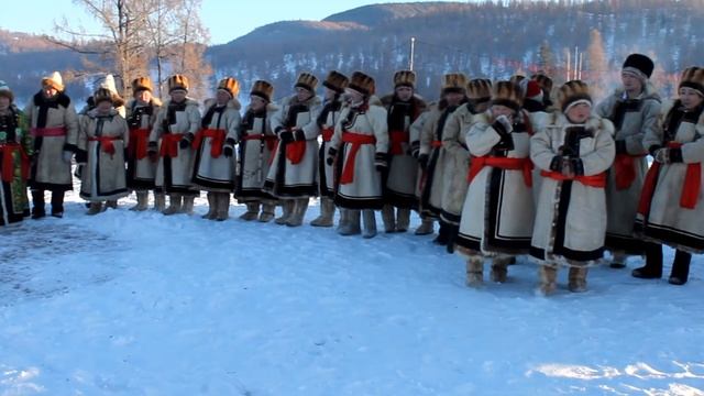 Съемки х/ф Кара пыйма I Черный Валенок, реж. Чейнеш Байтушкина