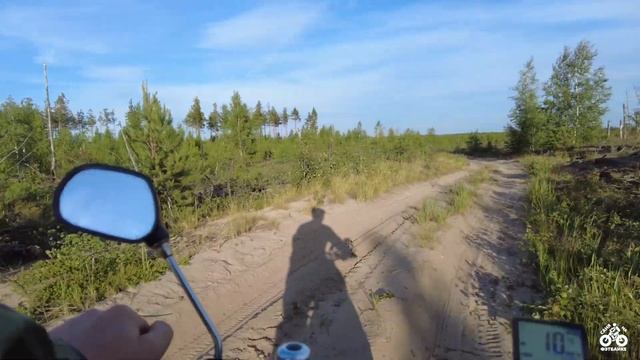 Покатушка на велике в Клязьминско-Лухский заказник. Часть 2. От Каменного моста до Кщары