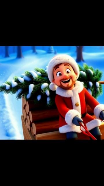 В Лесу Родилась Ёлочка 🎄 Новогодняя Песенка Мультик для Детей 2026!