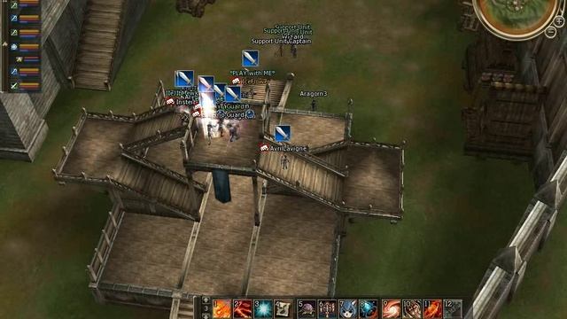 Lineage 2 захват форта