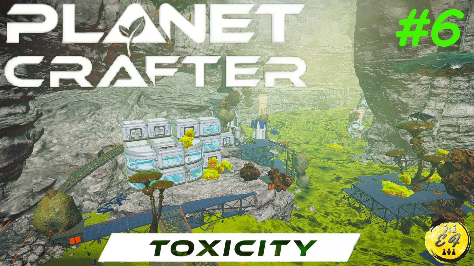 Территория под контролем: строим и исследуем | Planet Crafter | Toxicity #6