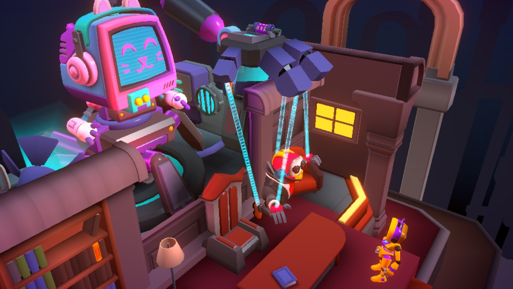 Tiny Robots Portal Escape | Квантовый Гамбит | Прохождение