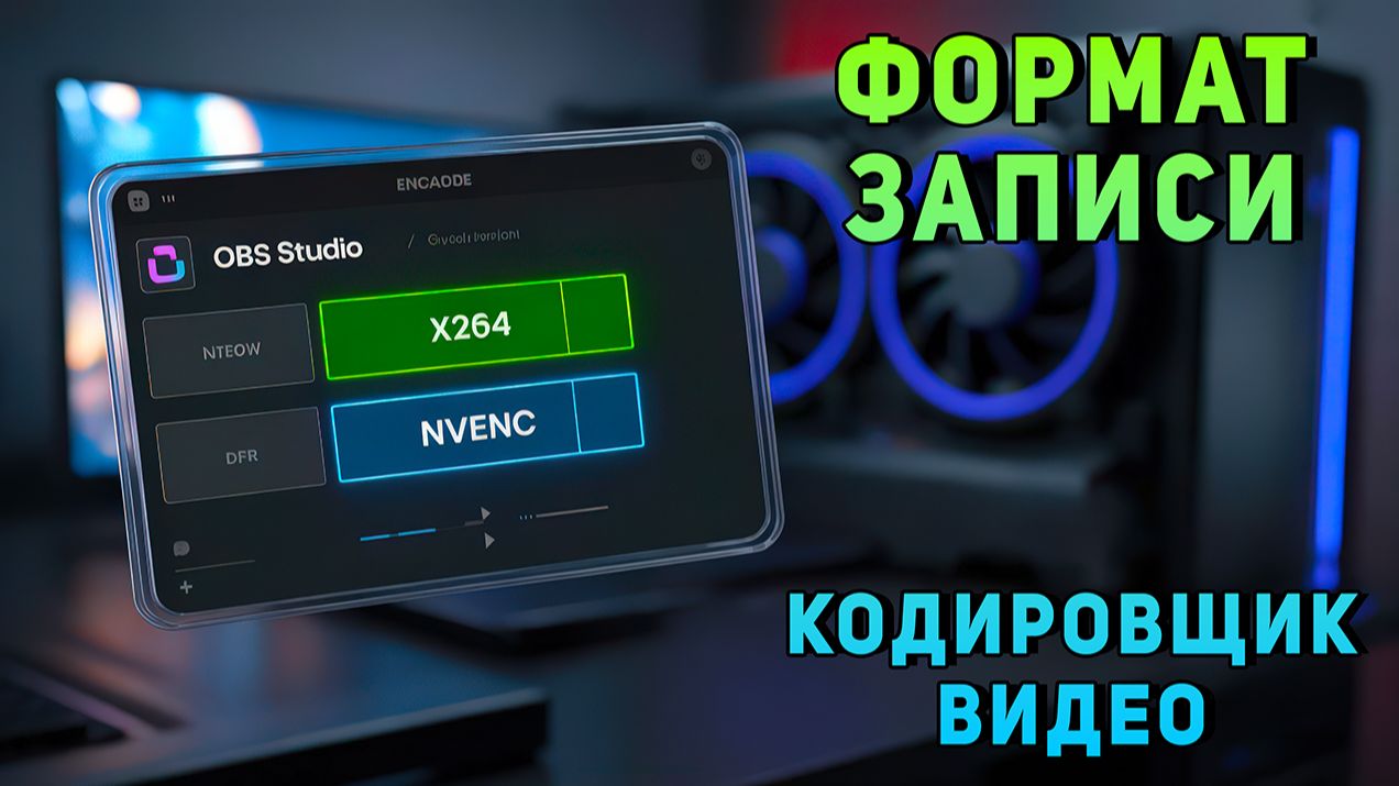 Как ПОМЕНЯТЬ ФОРМАТ ЗАПИСИ и КОДИРОВЩИК ВИДЕО в OBS Studio | Какой лучше ВЫБРАТЬ?