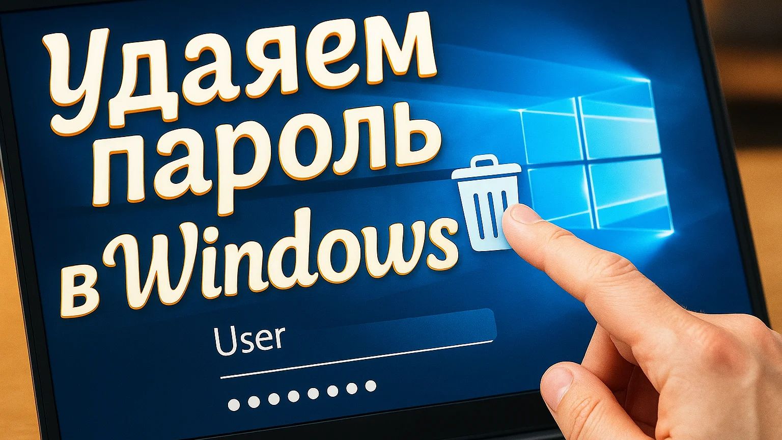 Как убрать пароль Windows 10