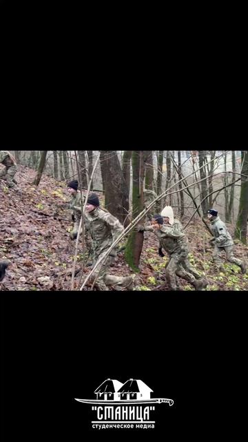 Казаки-студенты в Рождественском казачьем курене