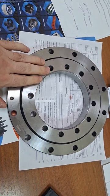 Опорное поворотное устройство на грейдер на мини погрузчик