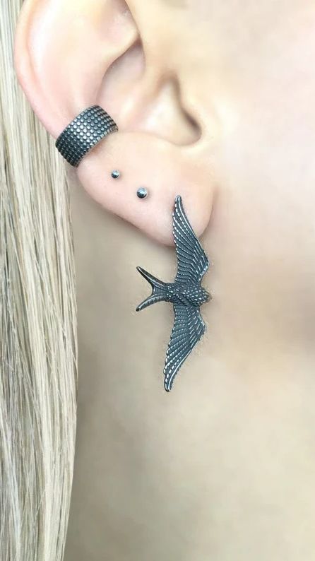 Стильные серьги "Ласточки удачи" от StarfallShop !