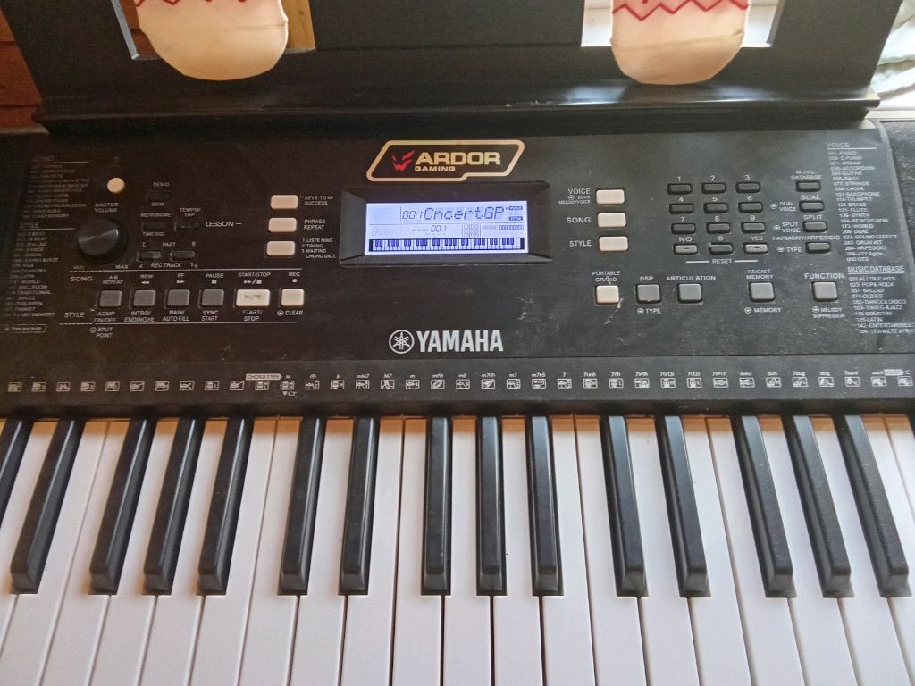 просто играю на синтезаторе