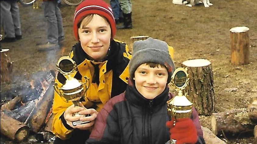 1999 год. Гонки, дети и собаки.