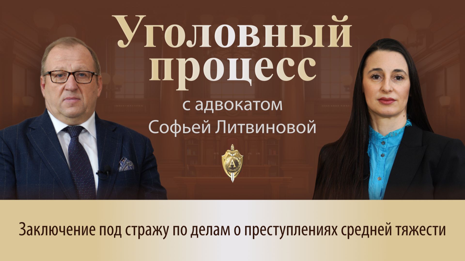 Выпуск 281.Заключение под стражу по делам о преступлениях средней тяжести