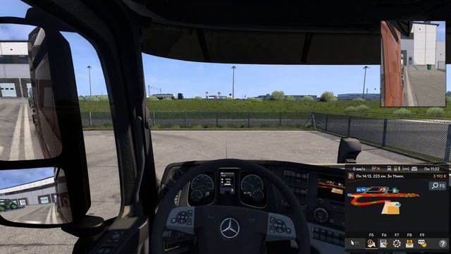 Euro Truck Simulator 2 Начало империи по грузоперевозкам # 1