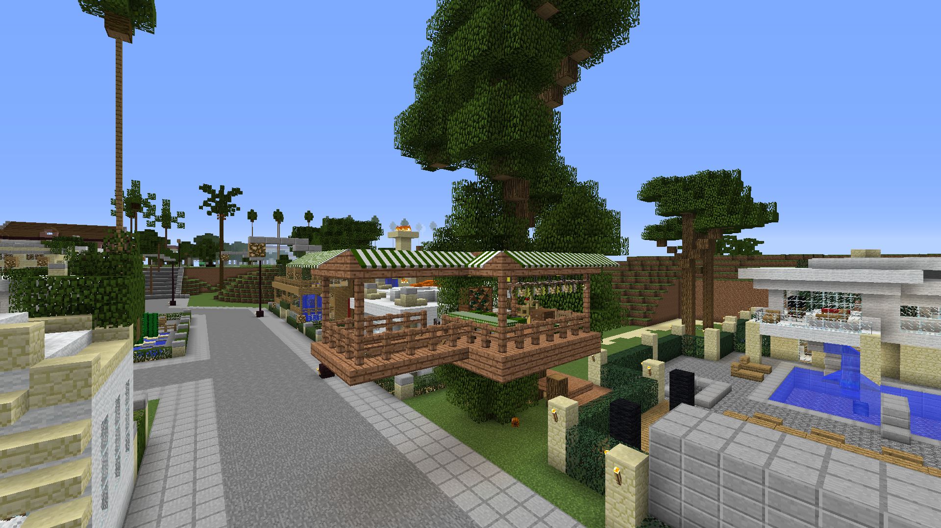 МАЙНКРАФТ ДОМ НА ДЕРЕВЕ! MINECRAFT TROLING!