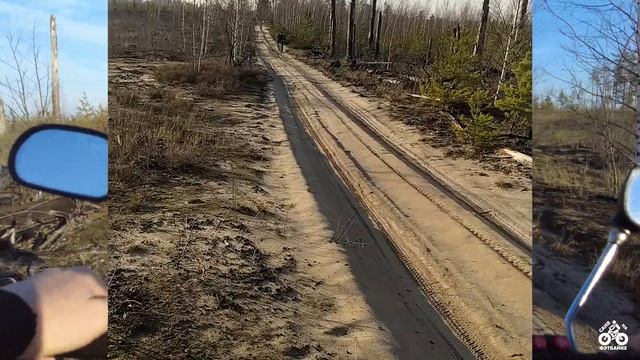 На фэтбайках по 5 озерам / часть 3 / Кщара - Гаравы - Моховатое