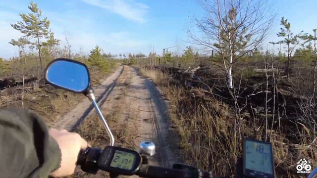 На фэтбайках по 5 озерам / часть 2 / Каменный мост - Кщара