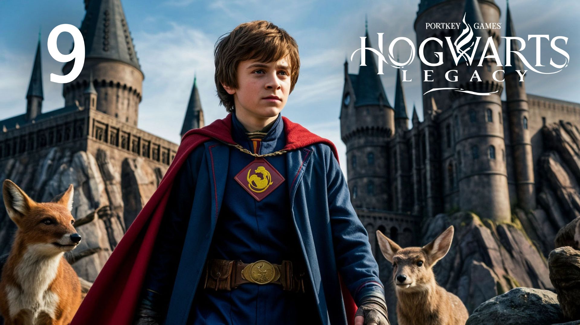 СУПЕРГЕРОЙ МАГИЧЕСКИХ ТВАРЕЙ В Hogwarts Legacy #9