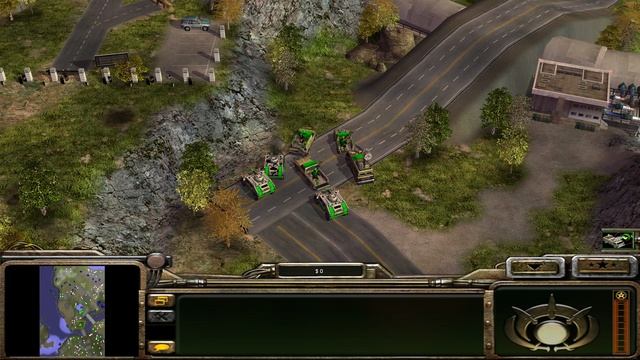 Command and Conquer - Generals Zero Hour Прохождение #6 ("2К" Забрал хоть и было не легко)