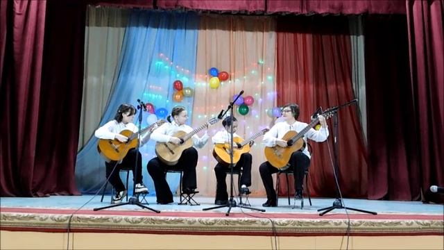 Ансамбль гитаристов — «Дождик»