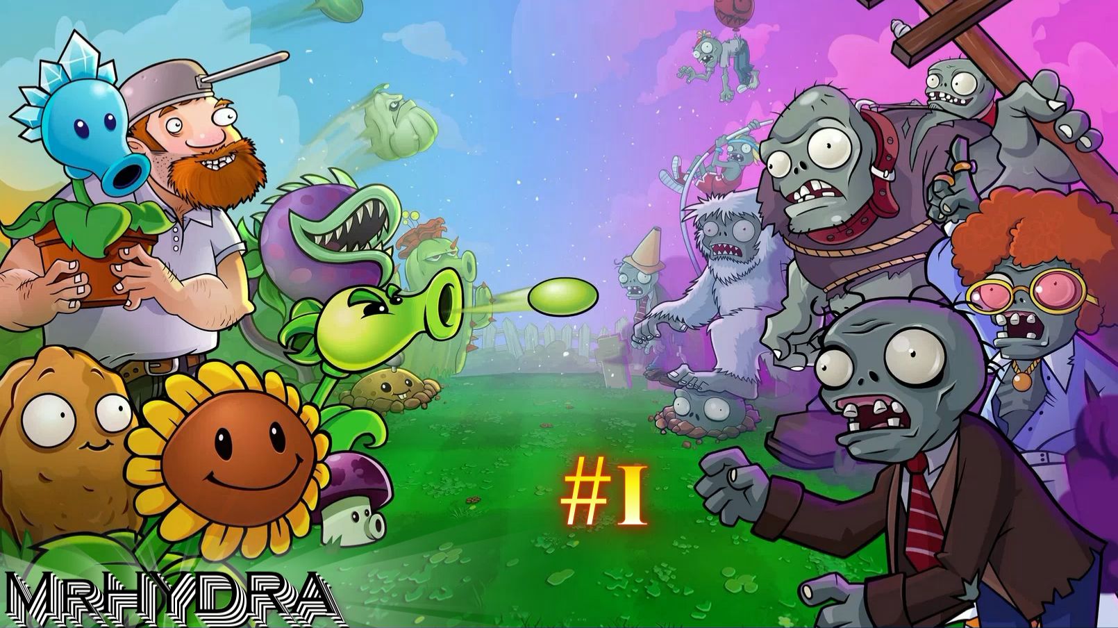 ХОРОШЕЕ НАЧАЛО (Plants vs. Zombies)#1