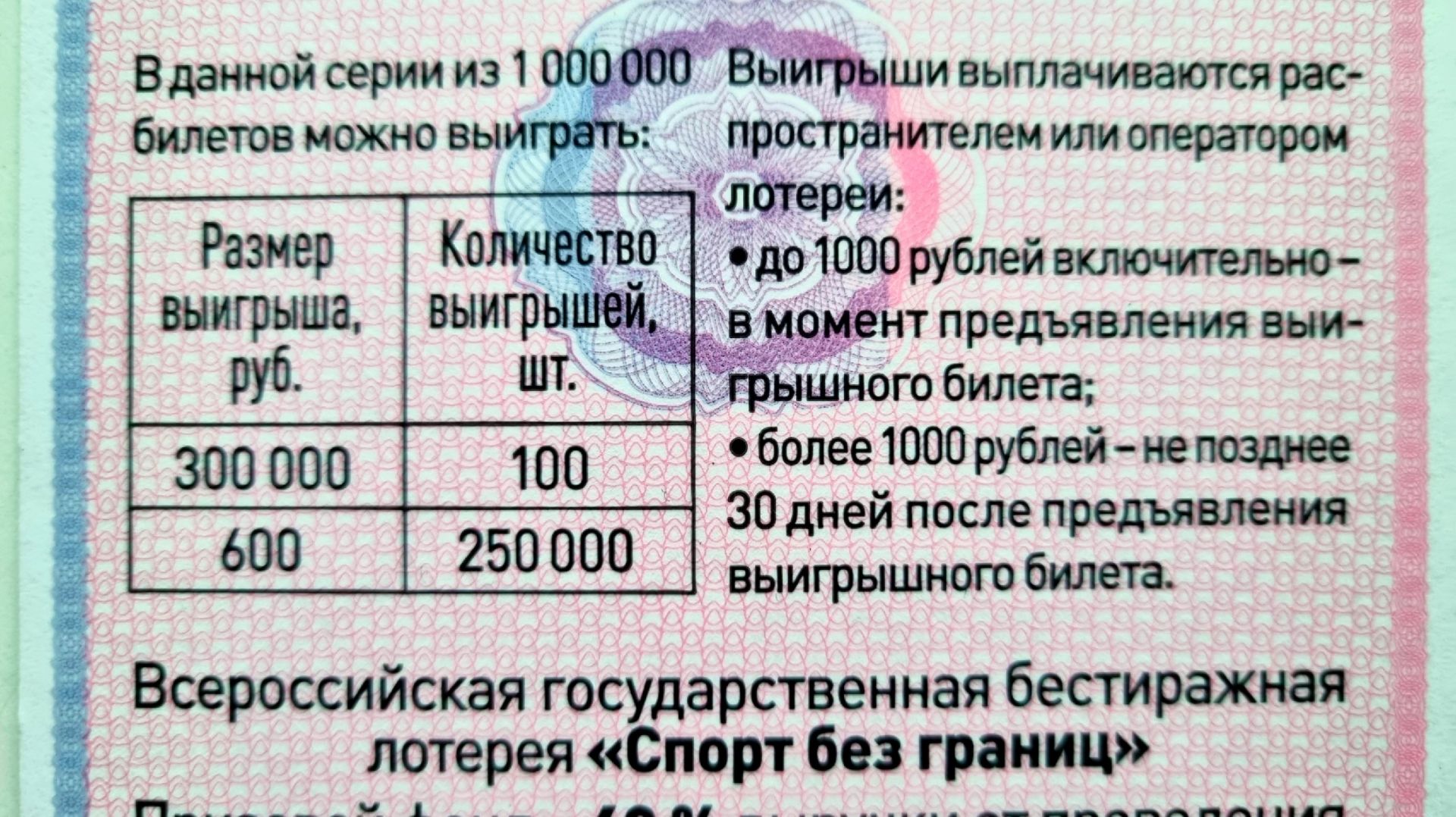 Русское Лото за 300 Рублей
