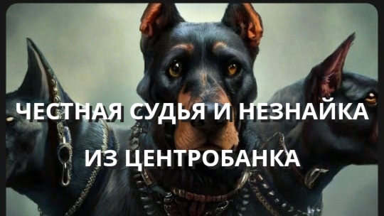 ЧЕСТНАЯ СУДЬЯ И НЕЗНАЙКА ИЗ ЦЕНТРОБАНКА