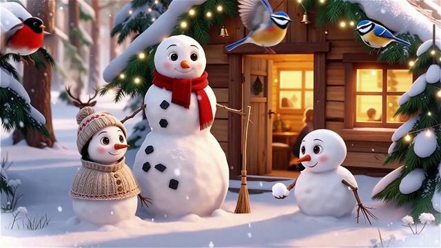 Снеговики мультик
