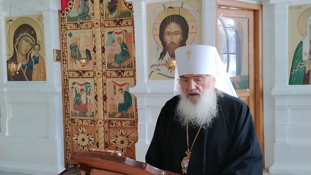 Слово митрополита Вениамина