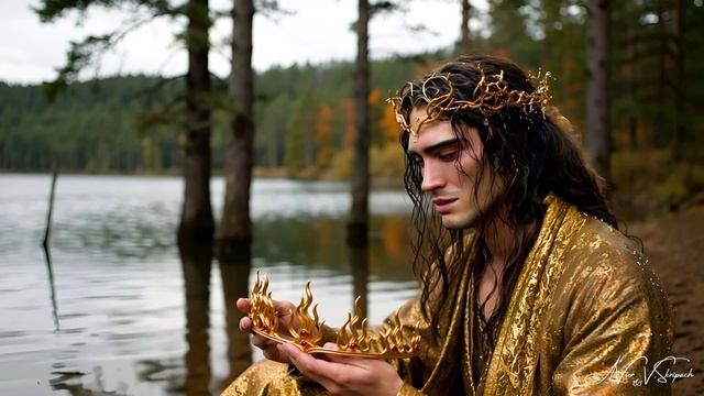 Венец жжет руку