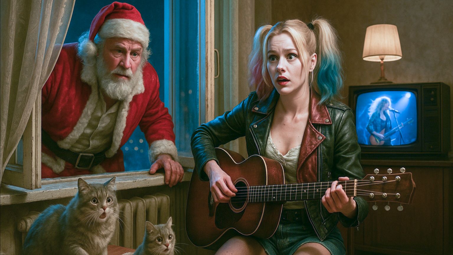 кавер группа "АРЛЕКИНО" - КАКАЯ ЖЕ Я ДУРА! новогодний панк рок