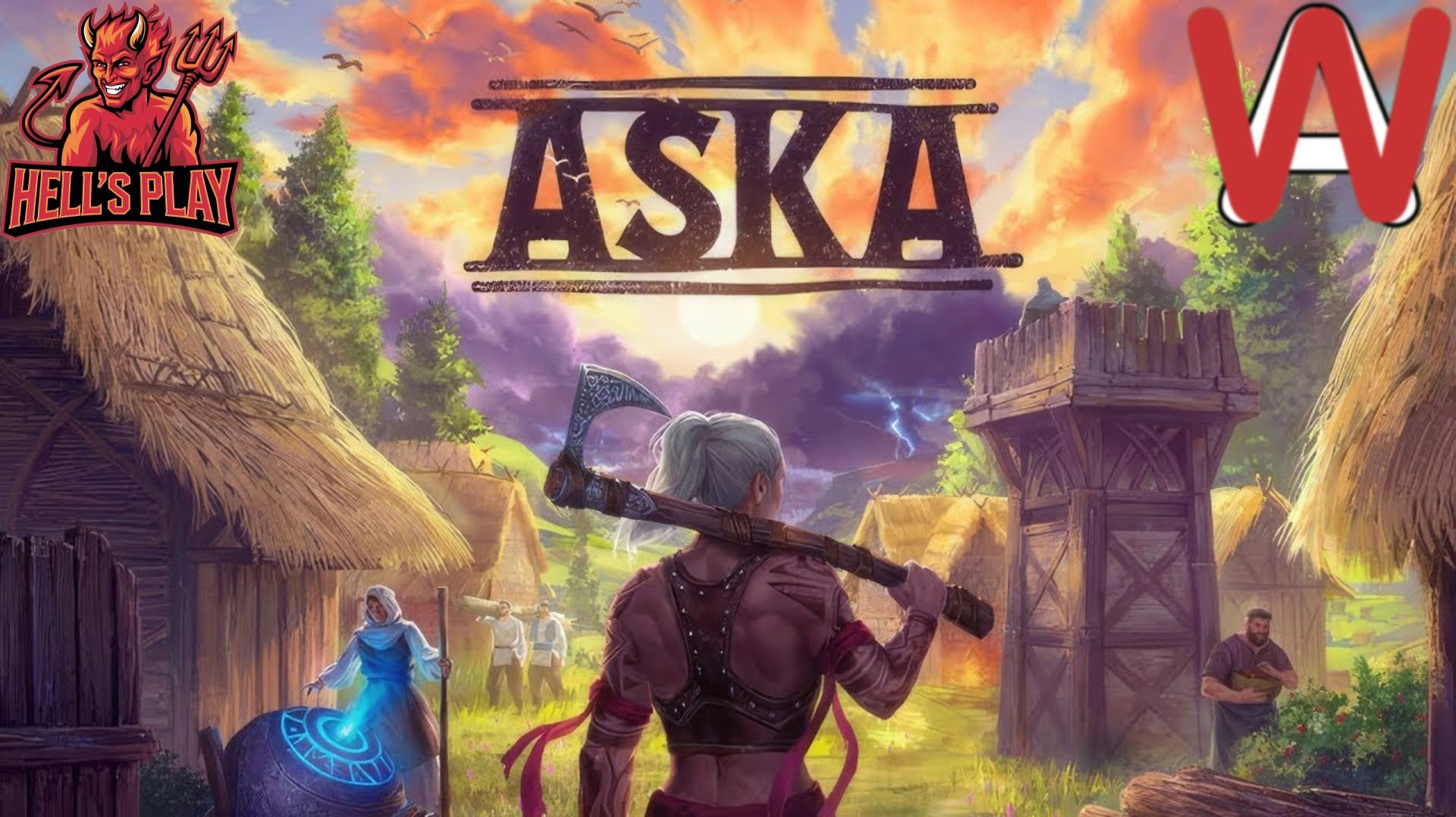 Зима настала. Выживаем в ASKA